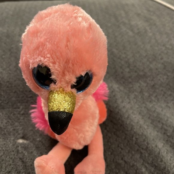 Ty | Toys | New Ty Beanie Boo Gilda Pink Flamingo Plush C23 | Poshmark